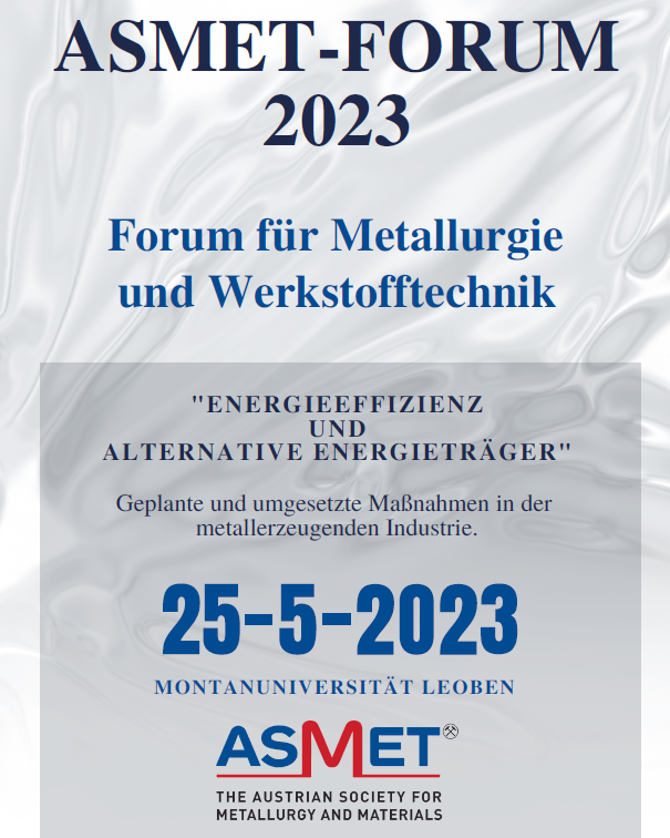 K1-MET beim ASMET Forum 2023: K1-Met Metallurgisches Kompetenzzentrum